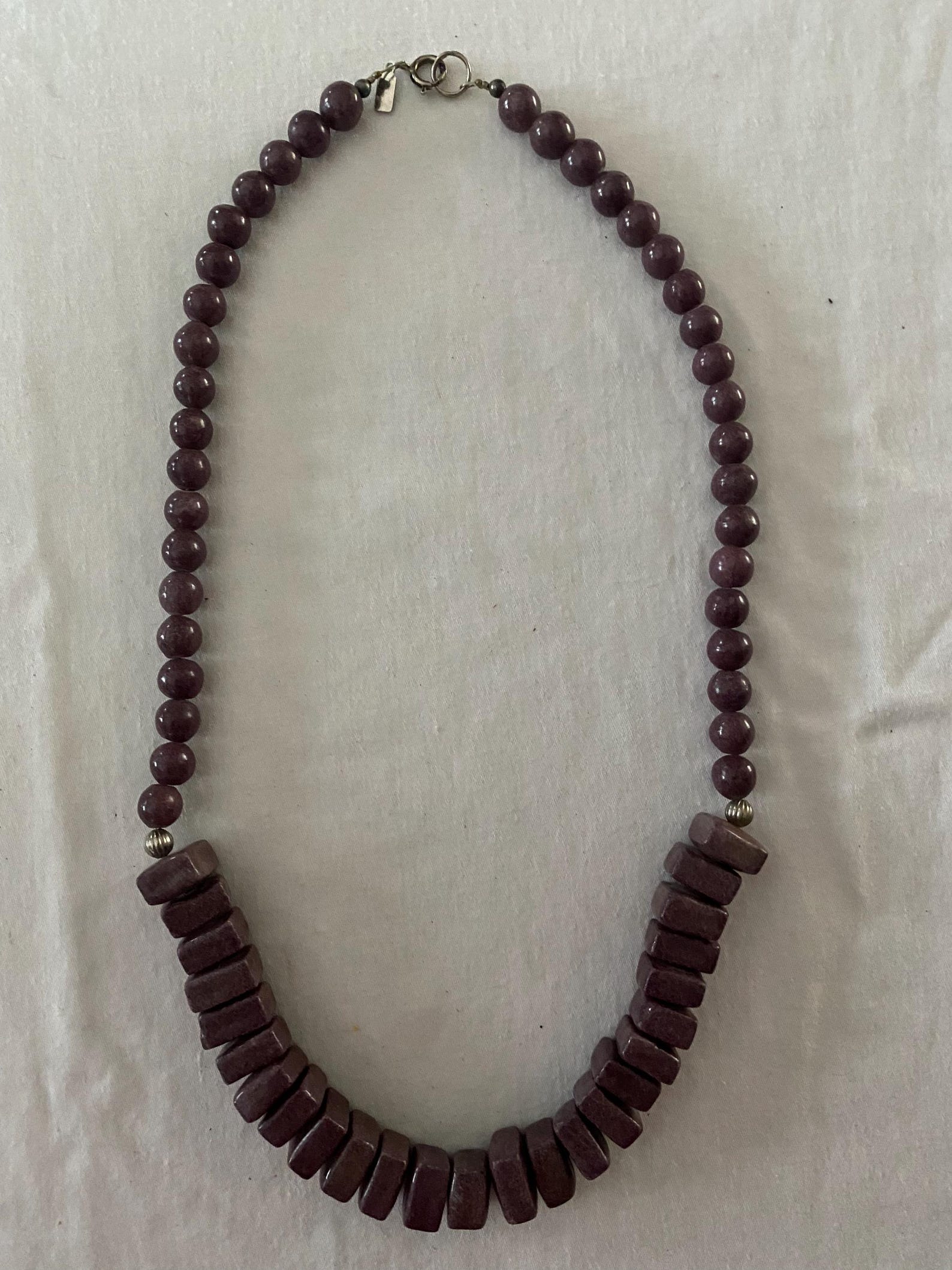 Vintage Karla Jordan Necklace Brown Beaded Jewelry Lover Antiques and ...