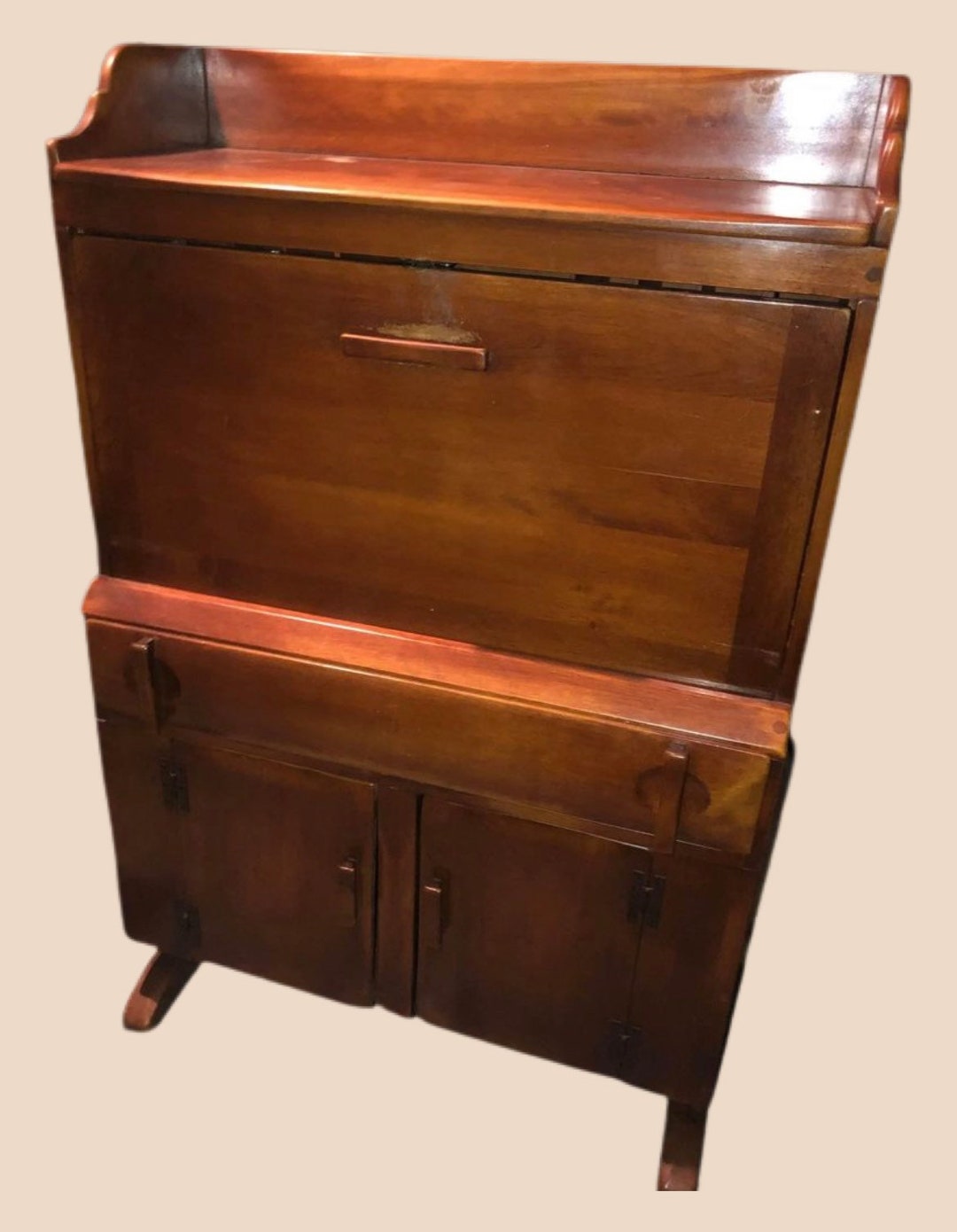 Vintage Cushman Colonial Creations Modesk No. 6012 Modern Desk by ...