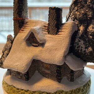 Vintage David Winter Snow Cottage 1984 Handmade Cottage Hand Painted ...