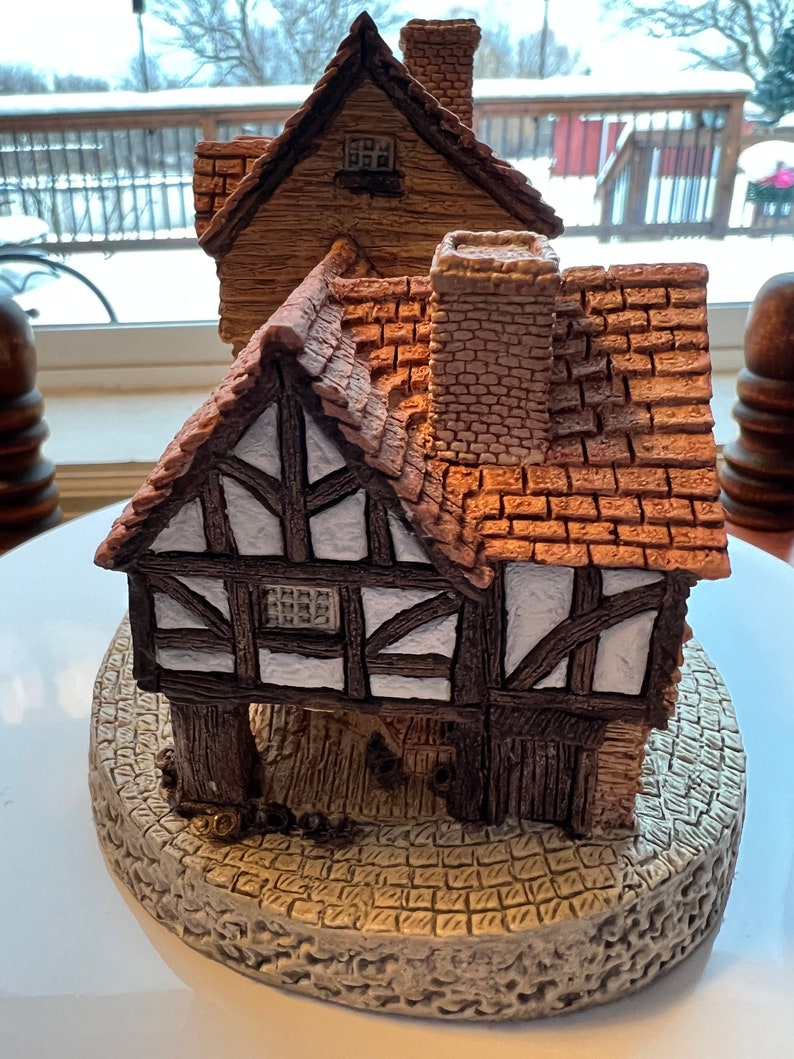 Vintage David Winter Market Street Cottage 1980 Handmade - Etsy