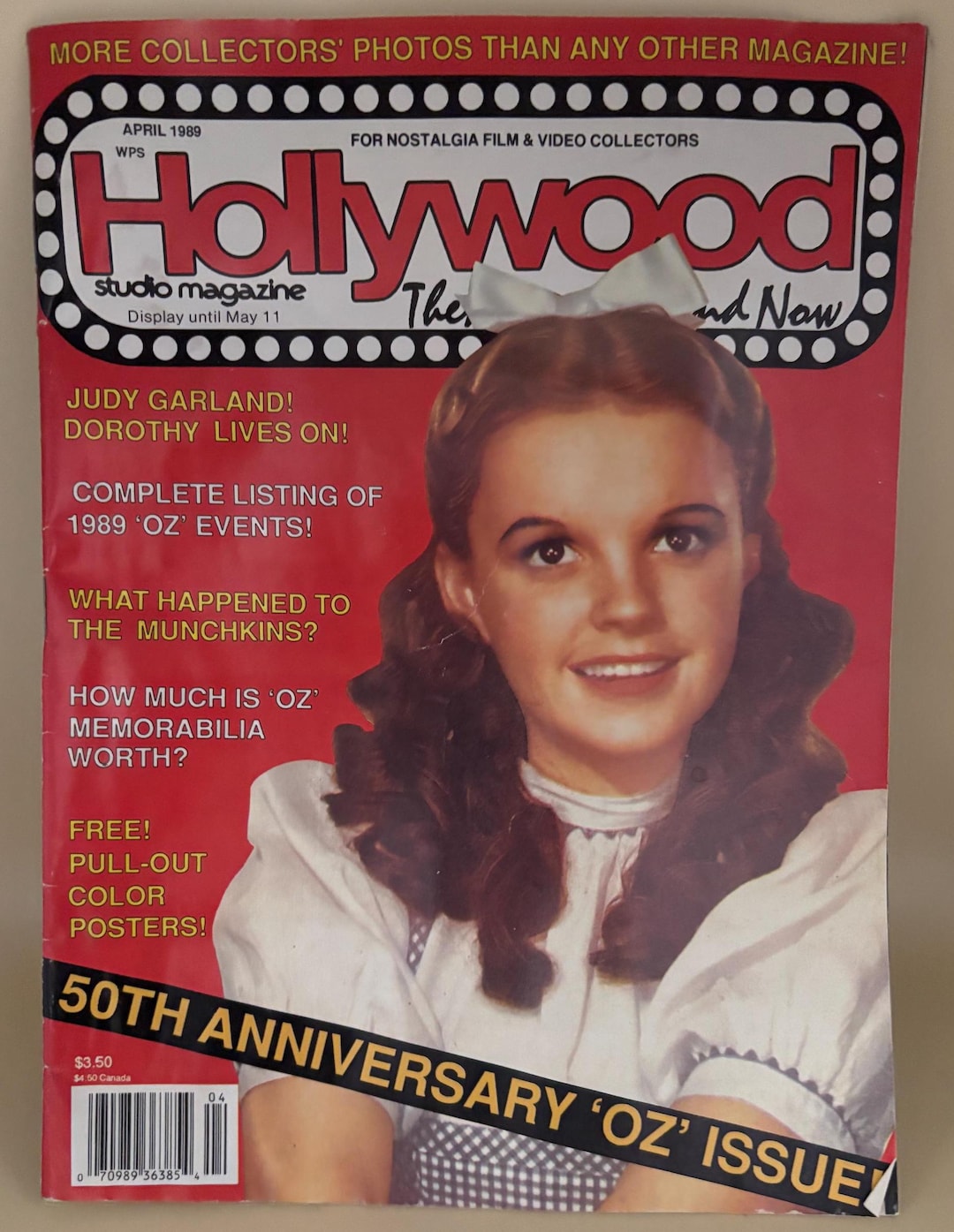 HOLLYWOOD Magazine Wizard of Oz 50th Anniversary Collectors Edition ...