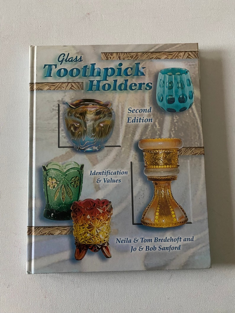 Glass Toothpick Holders Identification Book: Second Edition - Etsy
