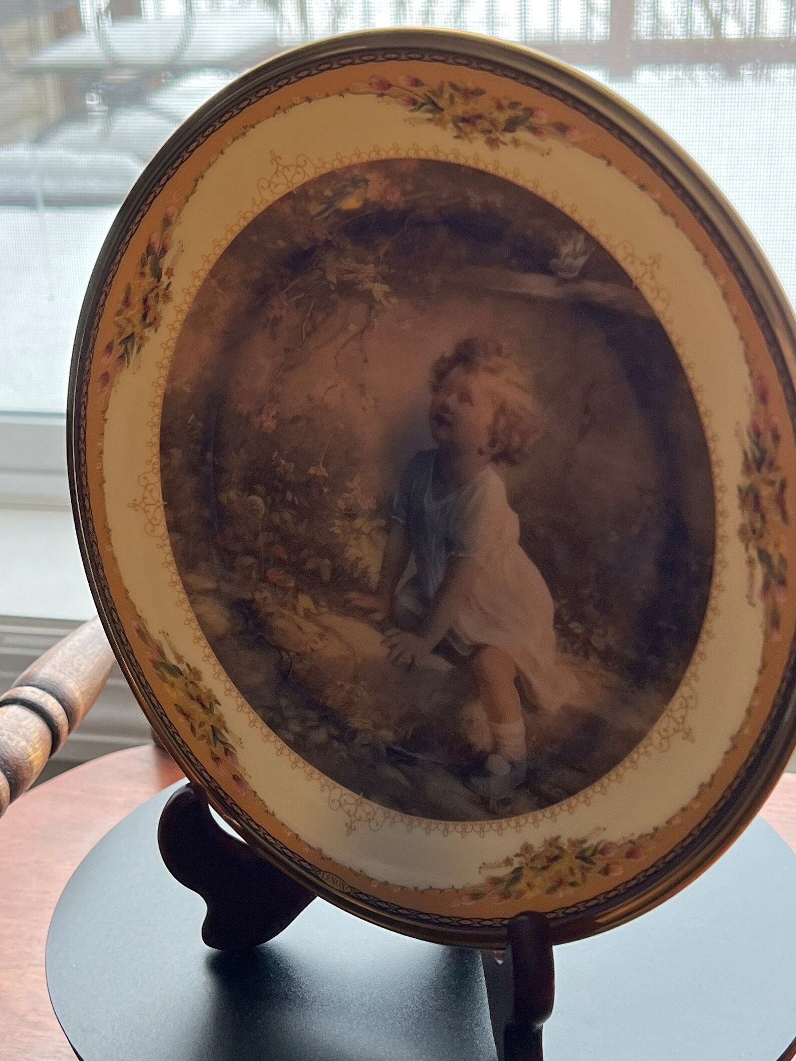 Vintage Lenox Warm Welcome Plate by Zula Kenyon the Bradford Exchange ...