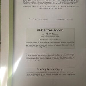 Pyrex by Corning A Collector’s Guide Book, Vintage Pyrex Book, Lover ...