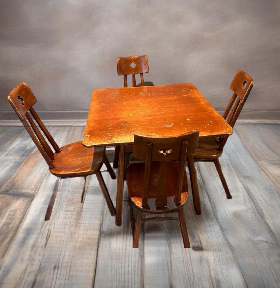 Cushman Colonial Bridge Card Table, Lover Antiques and Vintage - Etsy