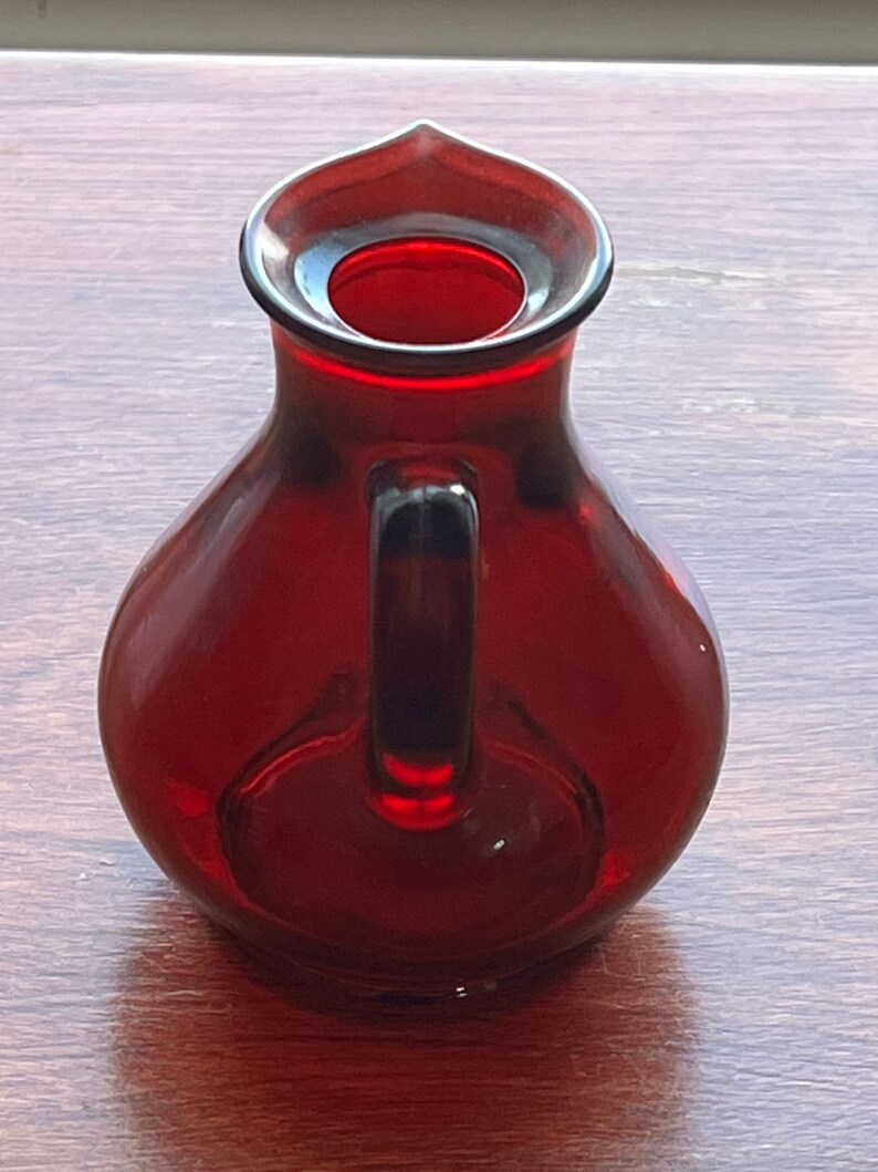 1980s Avon Ruby Red Glass Strawberry Bath Foam Decanter Bottle - Etsy