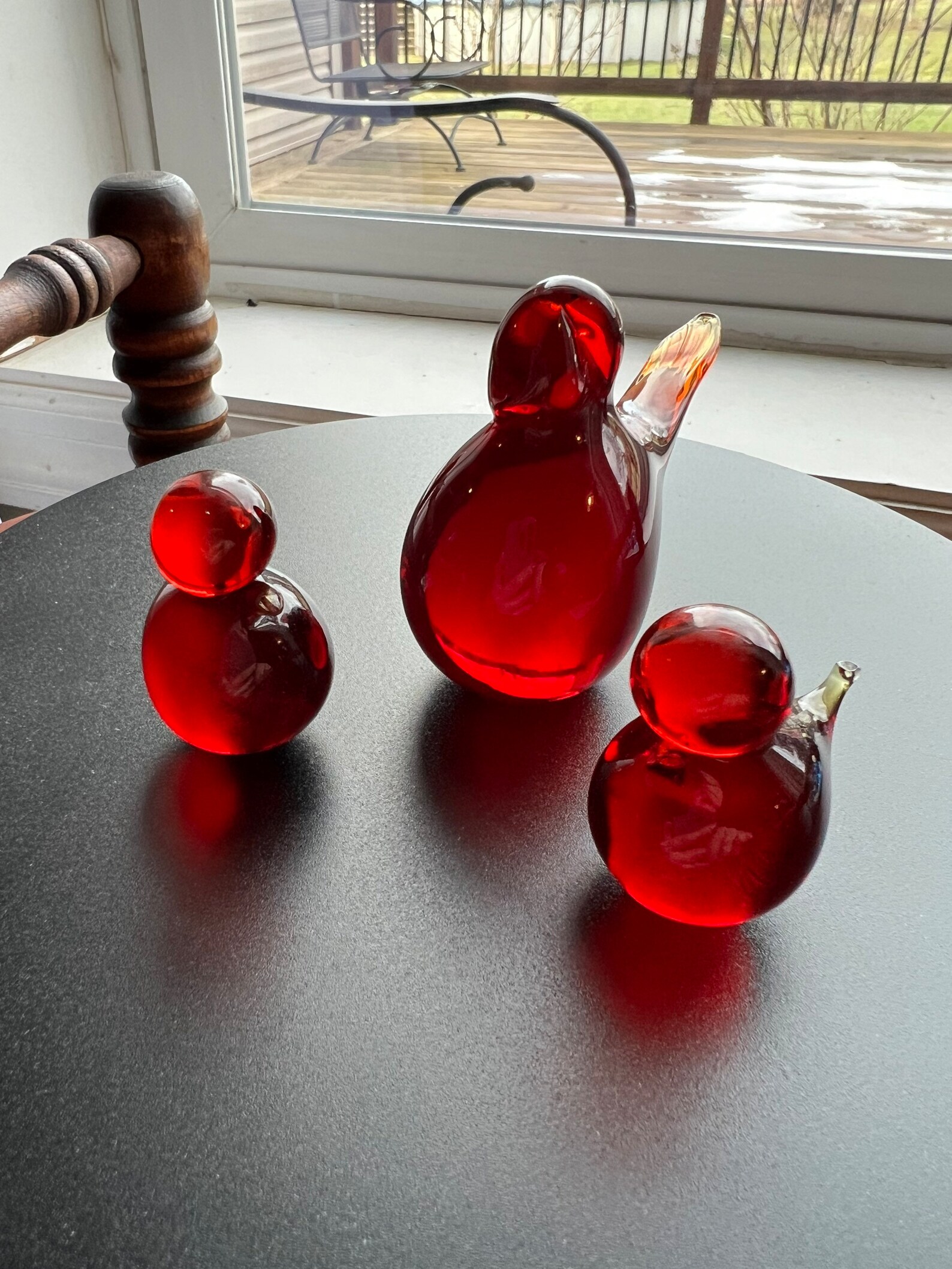 Vintage Swedish Amberina Hand Blown Glass by Konst Glashyttan Urshult ...