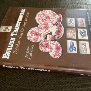 English Transferware Popular 20th Century Patterns Book, Colorful ...