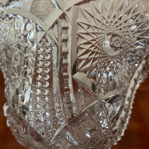 Antique Imperial Glass Co Nucut Footed Dish Pressed Glass Sawtooth ...