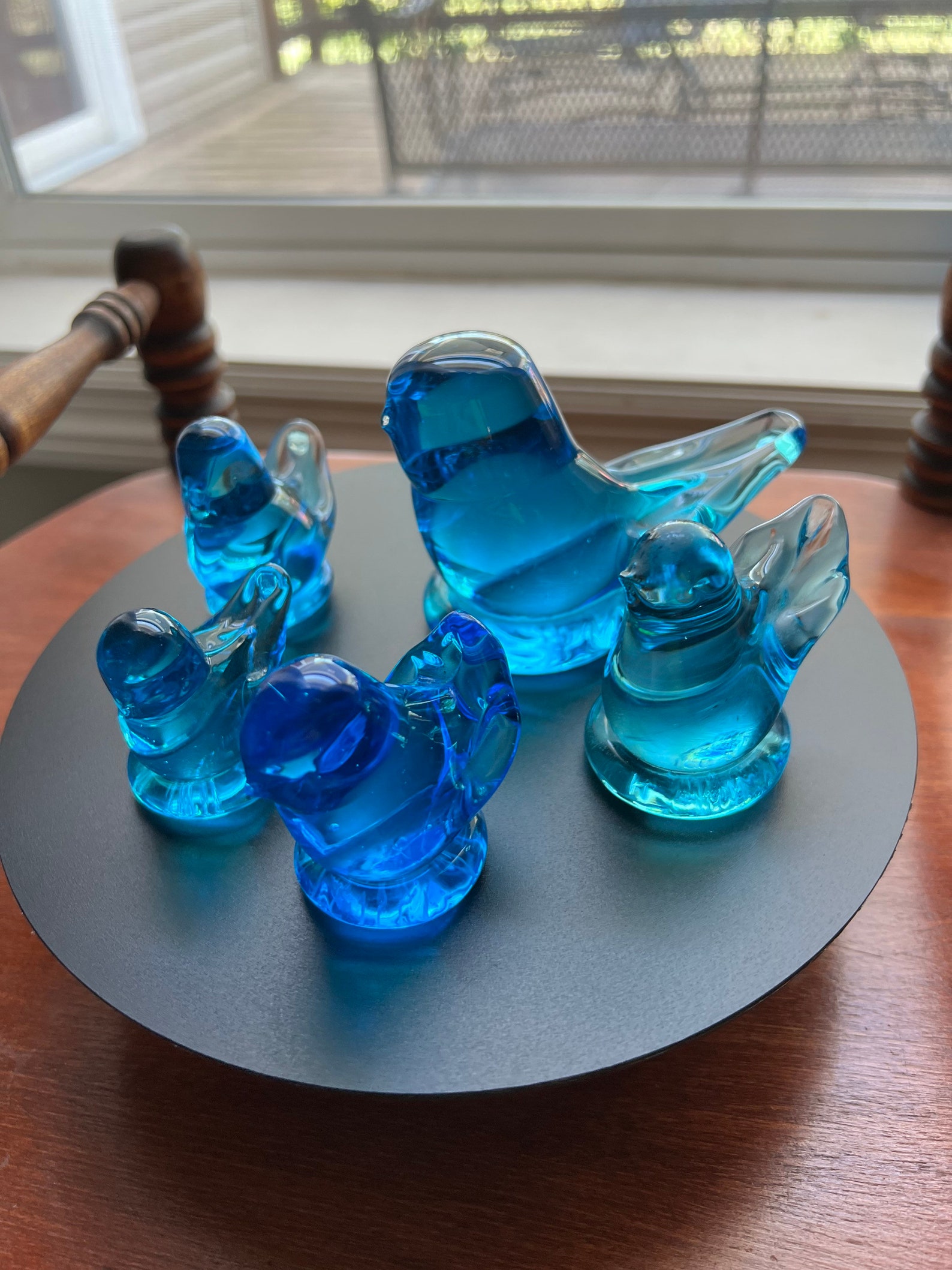 Vintage Bluebirds of Happiness Signed by Leo Ward and Ron Ray Family ...