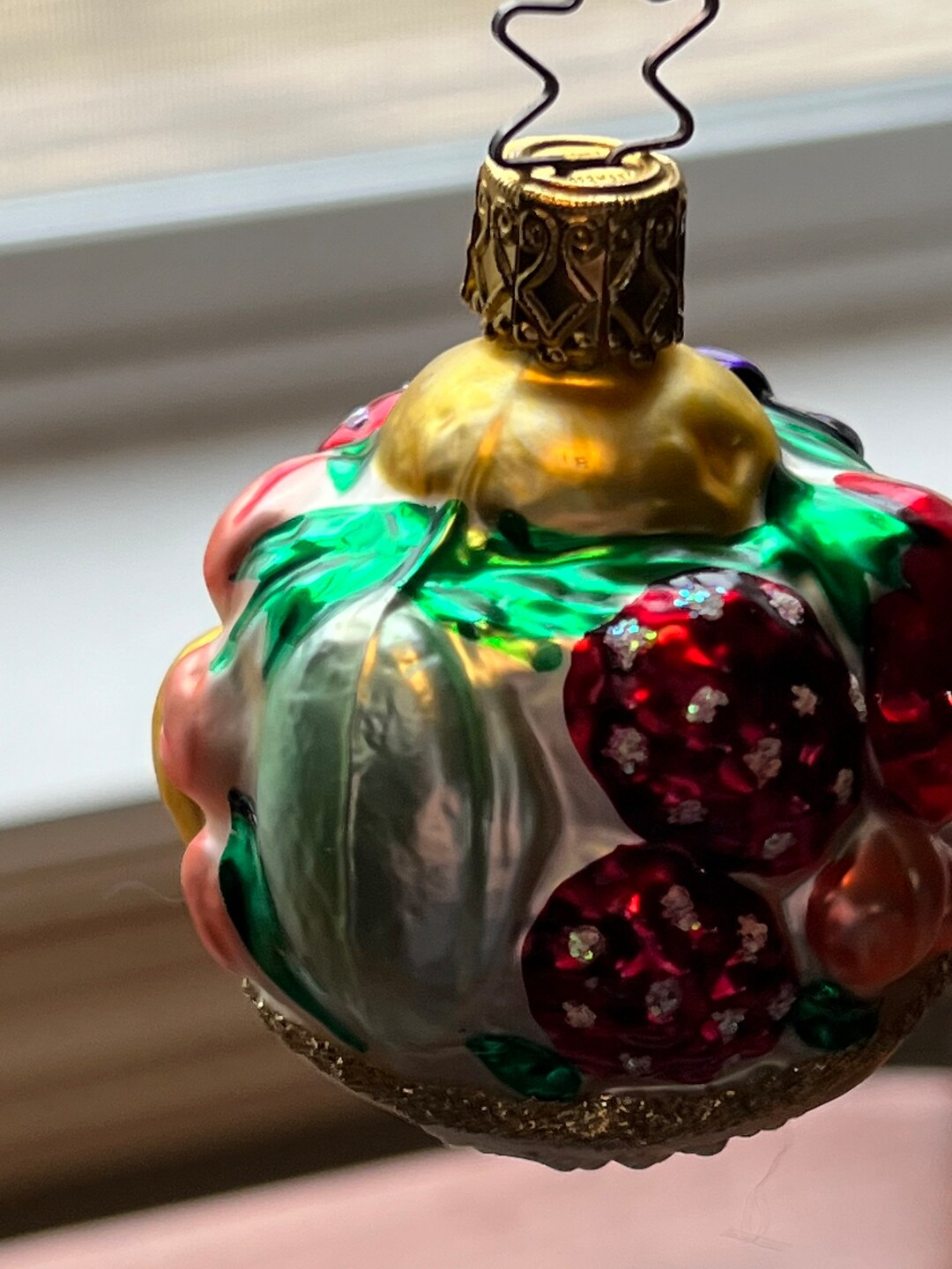 Vintage Inge Glas Old World Cornucopia Bouquet Hand Blown Art Glass ...