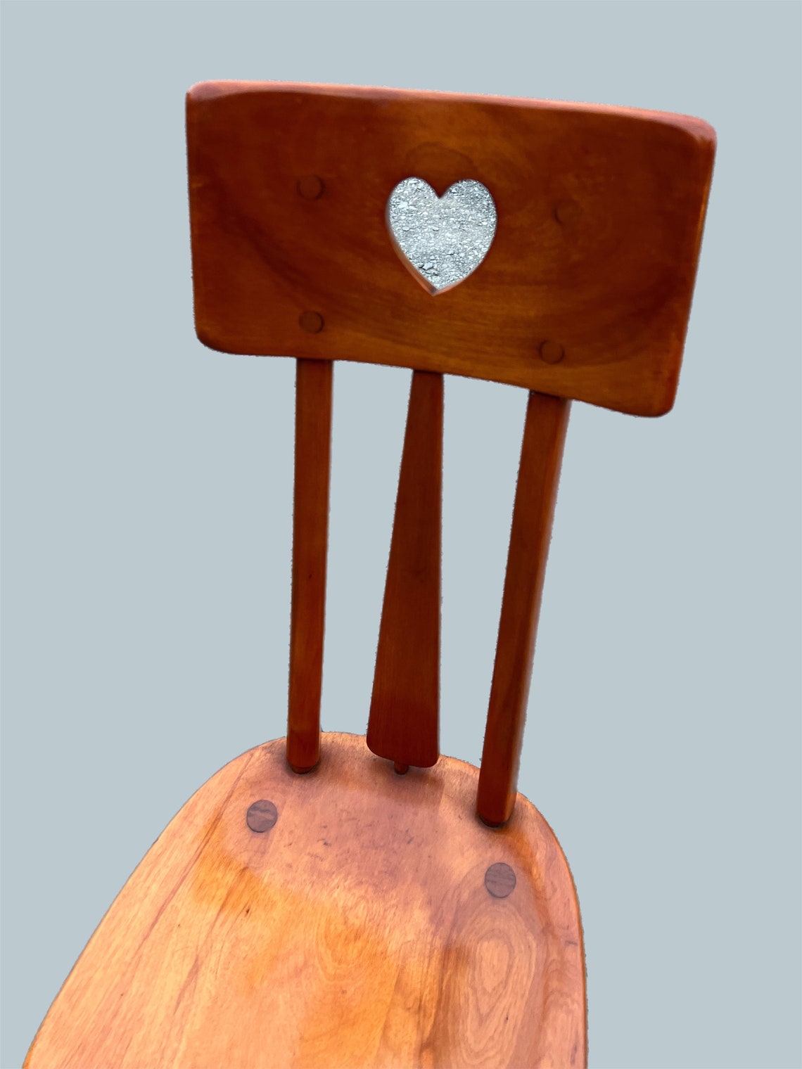 Cushman Colonial Creations Heart Bridge Chair No. 5-123 Heart Back ...