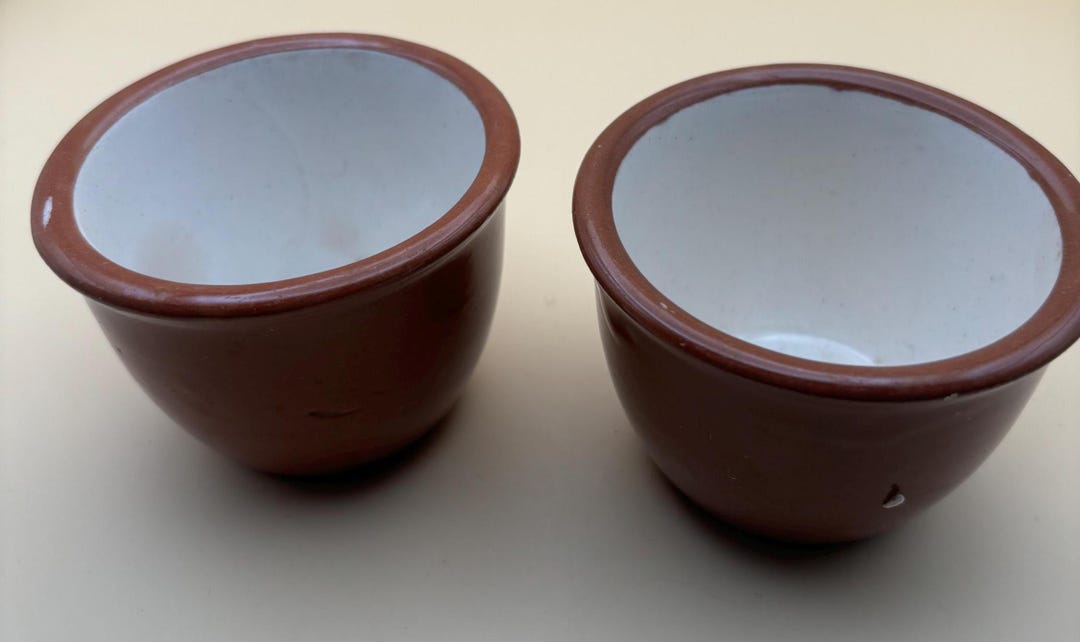 Vintage Guernsey Cooking Ware Brown Glazed Pottery Germany Lover ...