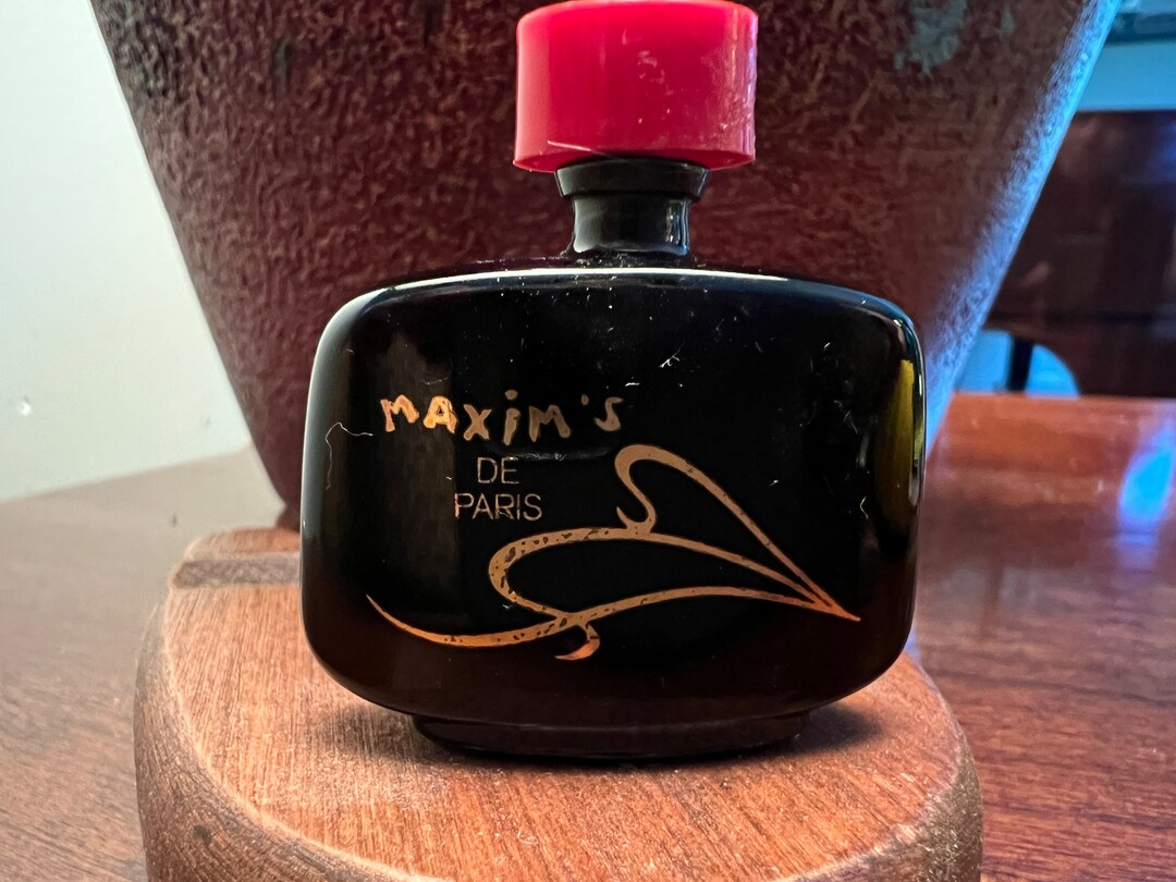 Vintage Maxim’s De Paris Eau De Parfum Miniature Heart Bottle, Miniature Women’s Perfume ...