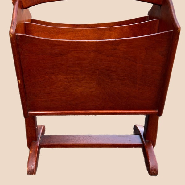 Rustic Magazine Rack - Etsy