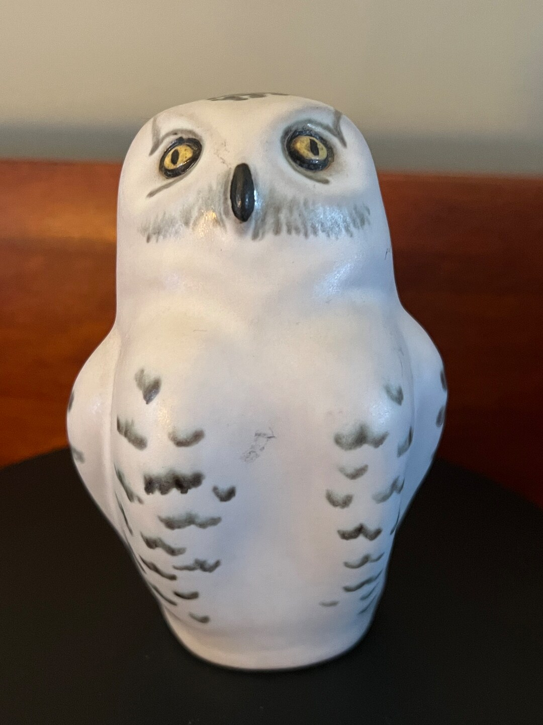 Vintage POD Edgecomb Maine Pottery Snow Owl Figurine - Etsy
