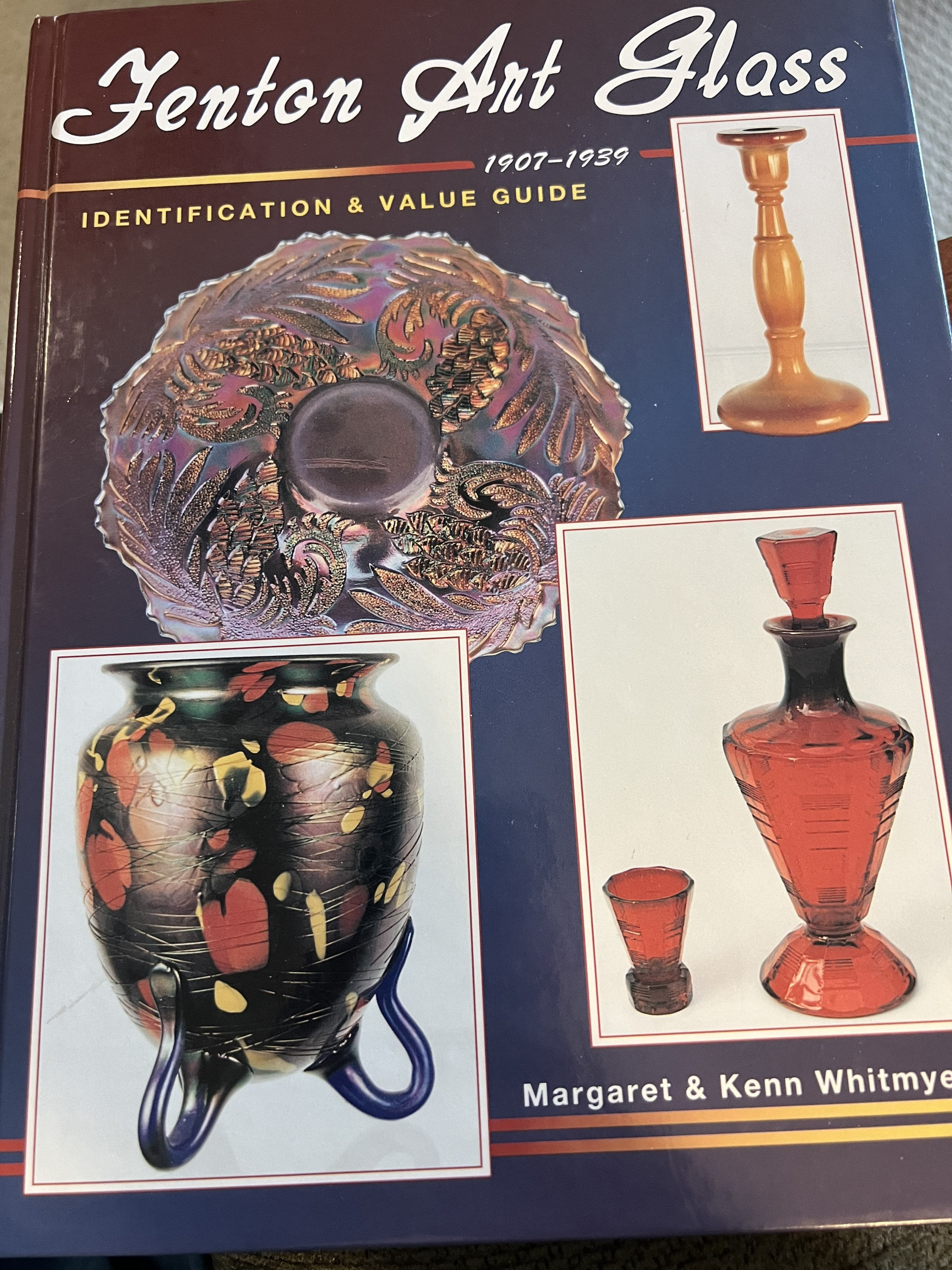 Vintage Fenton Art Glass Identification and Value Guide Book by ...