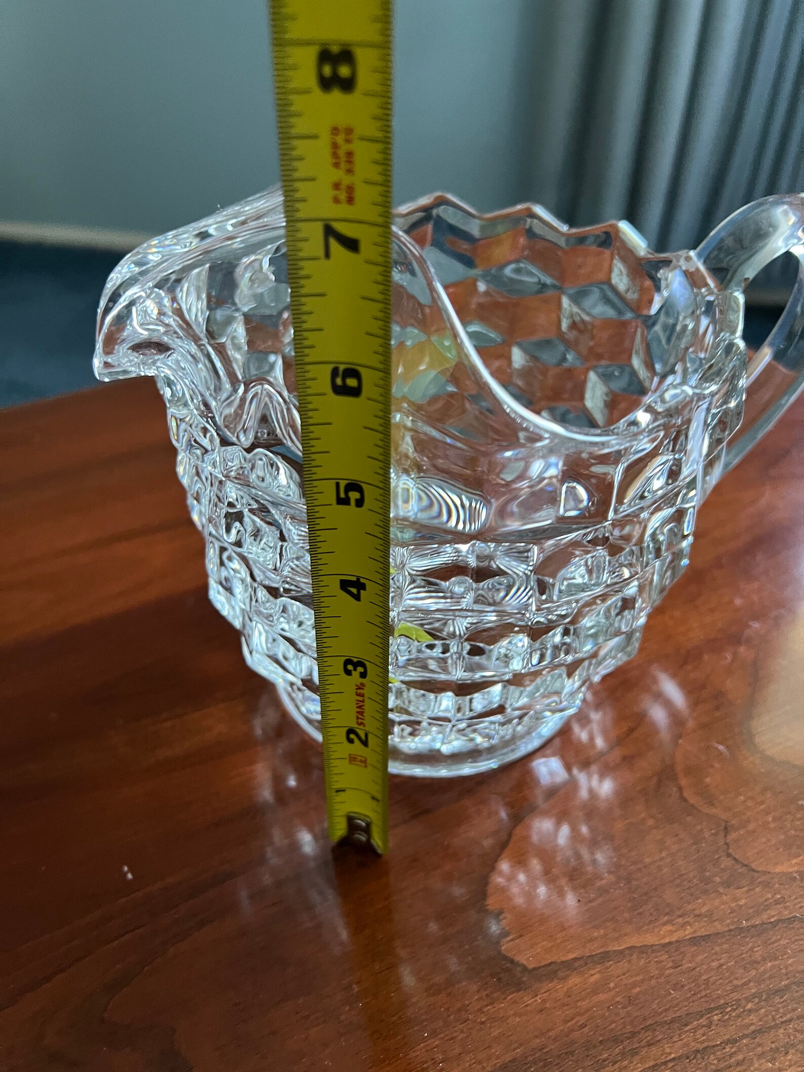 Vintage Fostoria American Pattern Pitcher 1950s Fostoria Pitcher ...