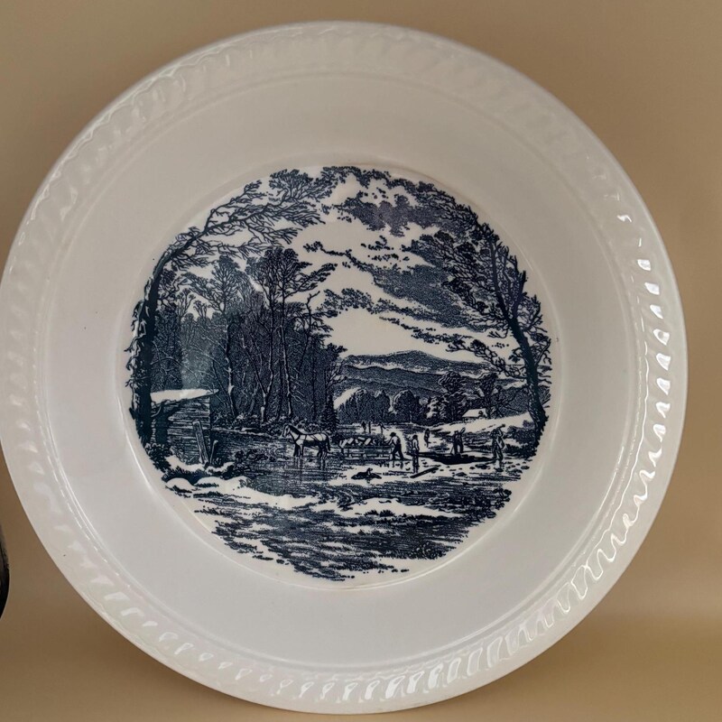 Vintage Royal China Pie - Etsy