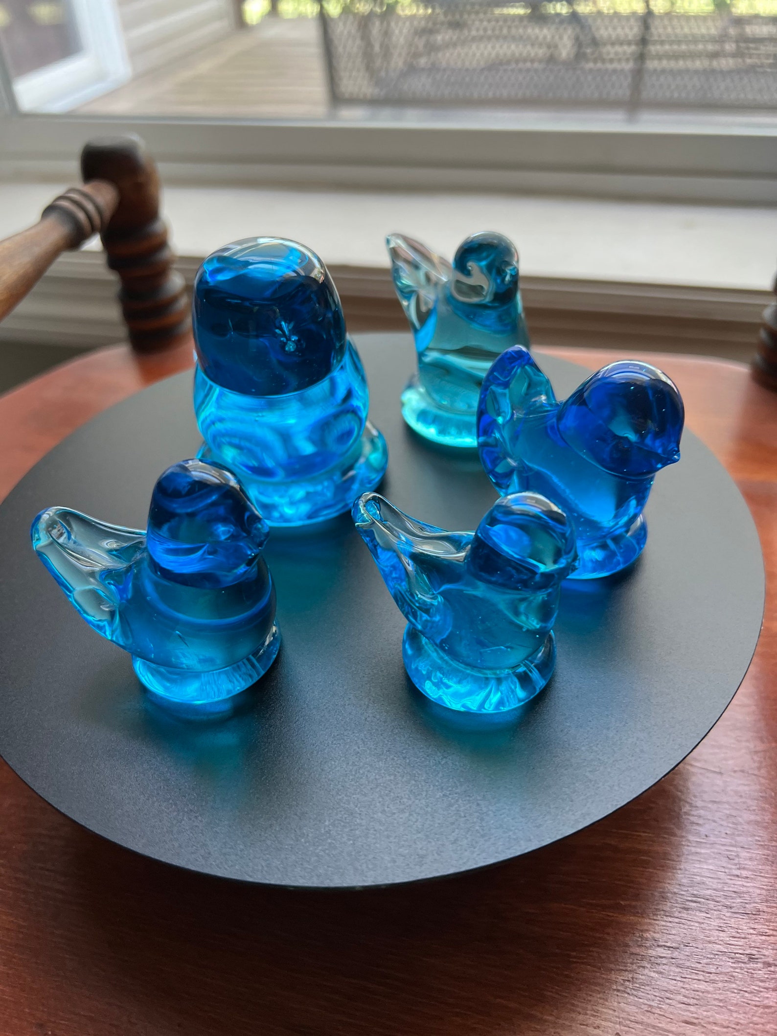 Vintage Bluebirds of Happiness Signed by Leo Ward and Ron Ray Family ...