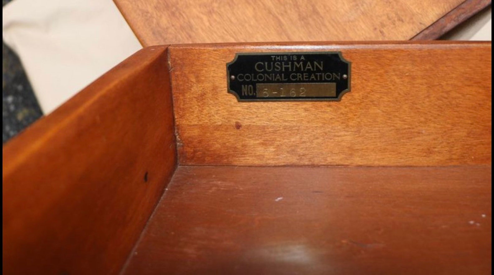 Cushman Colonial Creations Duxbury Night Table No. 5-162 Only Made 1935 ...