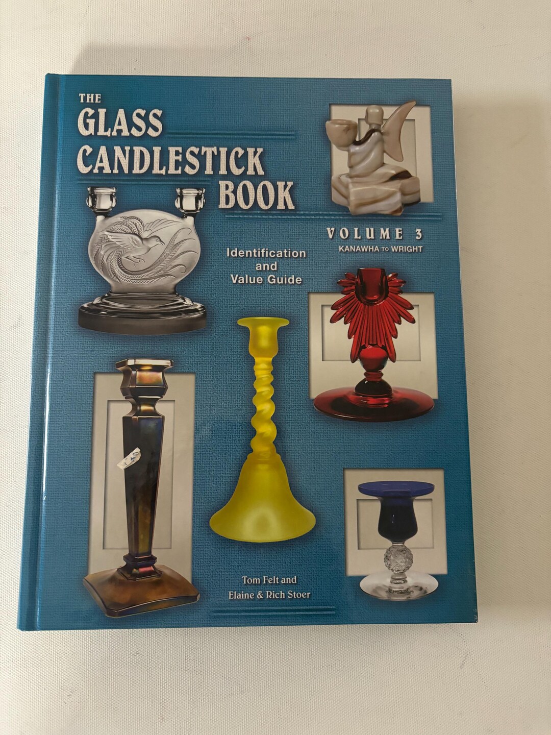 The Glass Candlestick Book Volume 3 Identification and Value Guide by ...