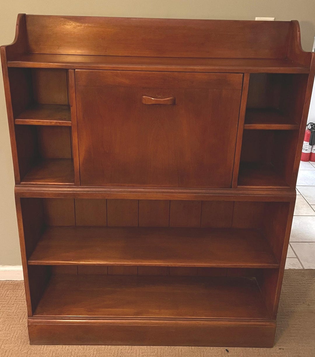 Cushman Colonial Creations Ezekiel Crane Bookcase Desk #5-119, Cushman ...