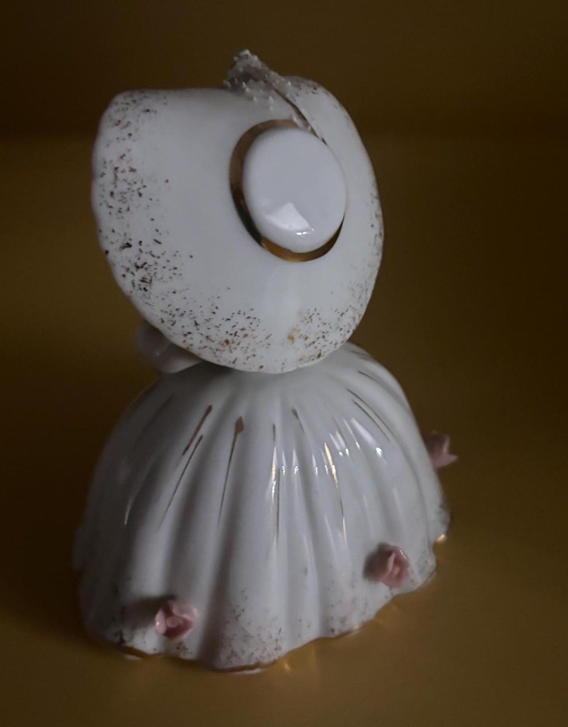 Vintage Lefton Mary Had A Little Lamb Porcelain Hand Painted Figurine ...