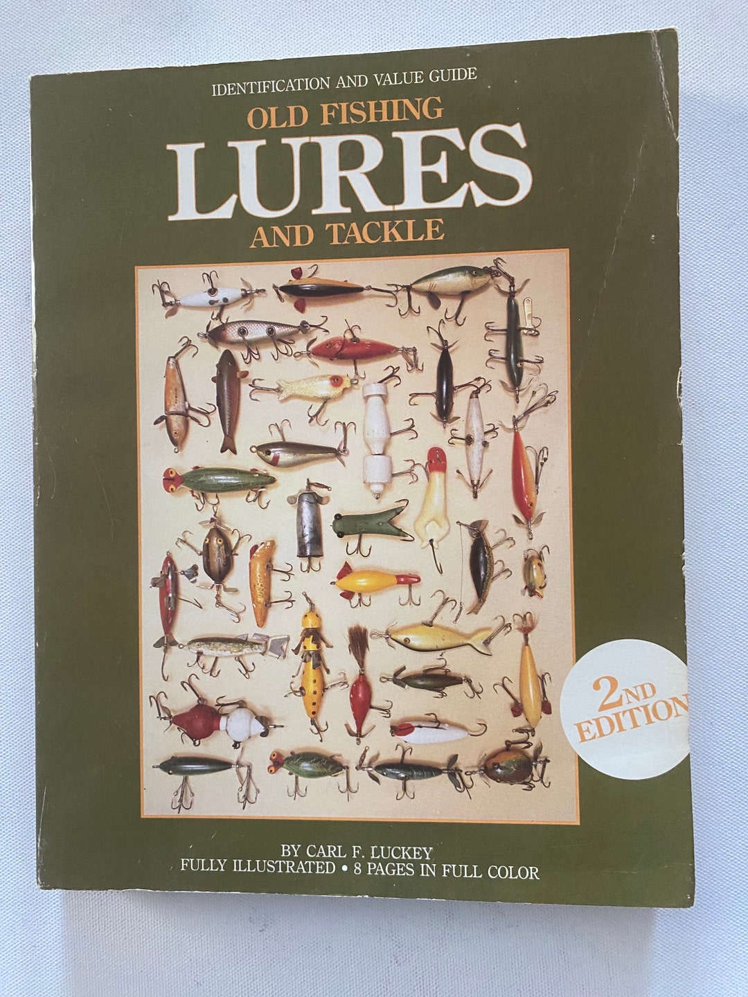 Vintage Fishing Lures & Tackle Book: Identification and Value Guide - Etsy