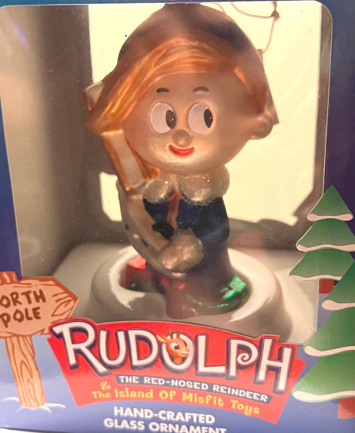 Vintage Hermie Ornament: Rudolph the Red Nosed Reindeer, Brass Key ...