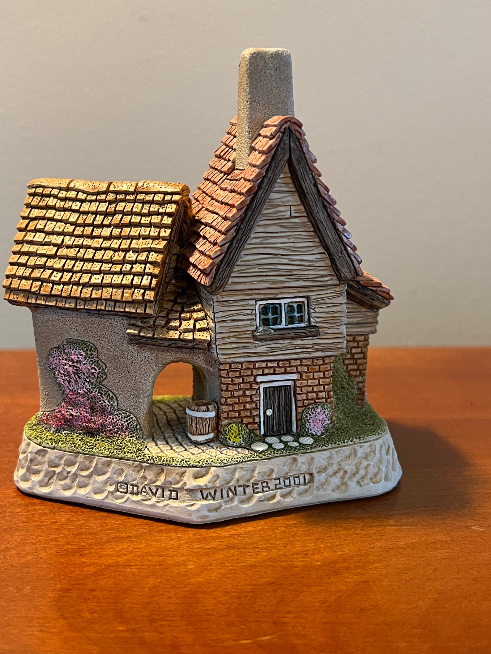 Vintage Firkin Cottage by David Winter Cottages Handmade Hand Painted ...