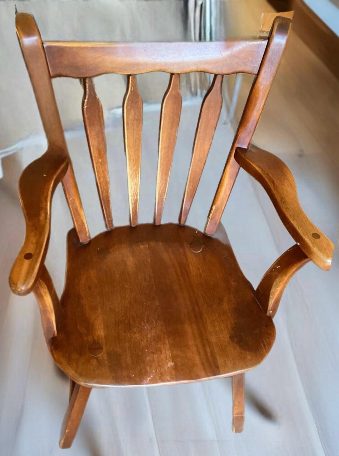 Cushman Colonial Arrow Back Arm Chair No. 3-70A - Vintage Rustic Decor ...