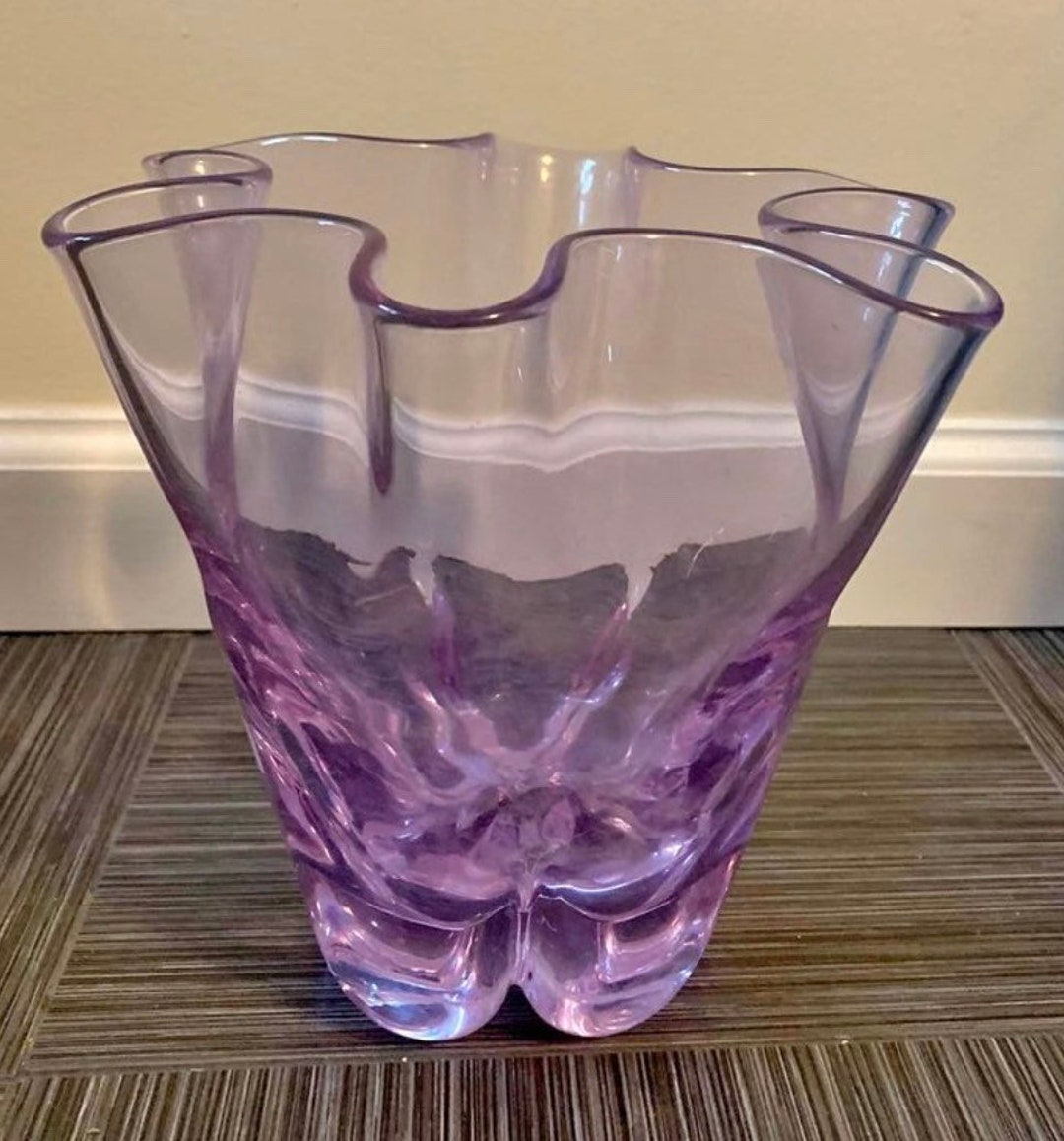 Vintage Czechoslovakian Zelezny Brod Sklo Alexandrite Neodymium Purple ...