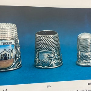 Antique & Collectible Thimbles and Accessories Book, by Averil Mathis ...