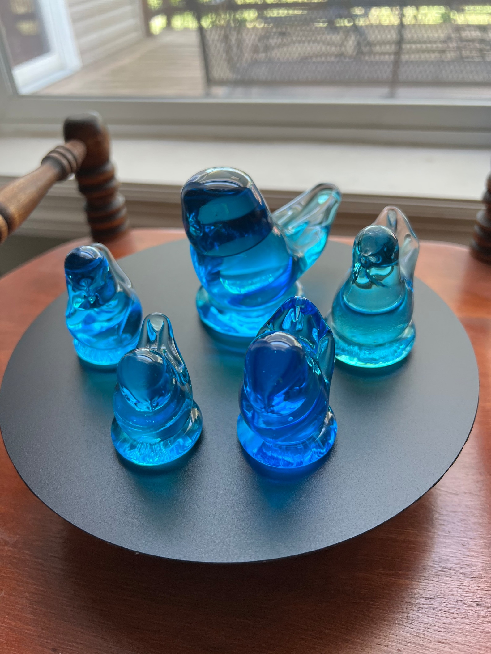 Vintage Bluebirds of Happiness Signed by Leo Ward and Ron Ray Family ...