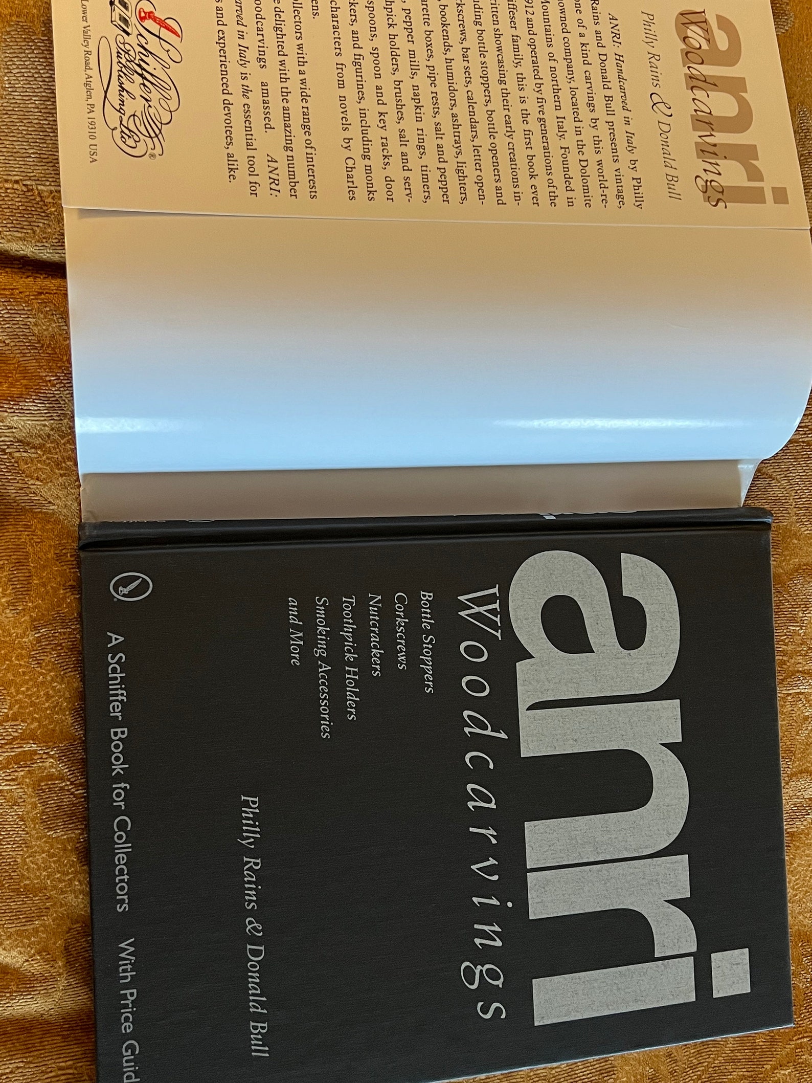 Vintage Anri Woodcarvings Book, Handcarved Italy Wood Carving Guide, by ...