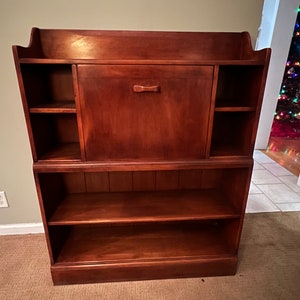 Cushman Colonial Creations Ezekiel Crane Bookcase Desk #5-119, Cushman ...