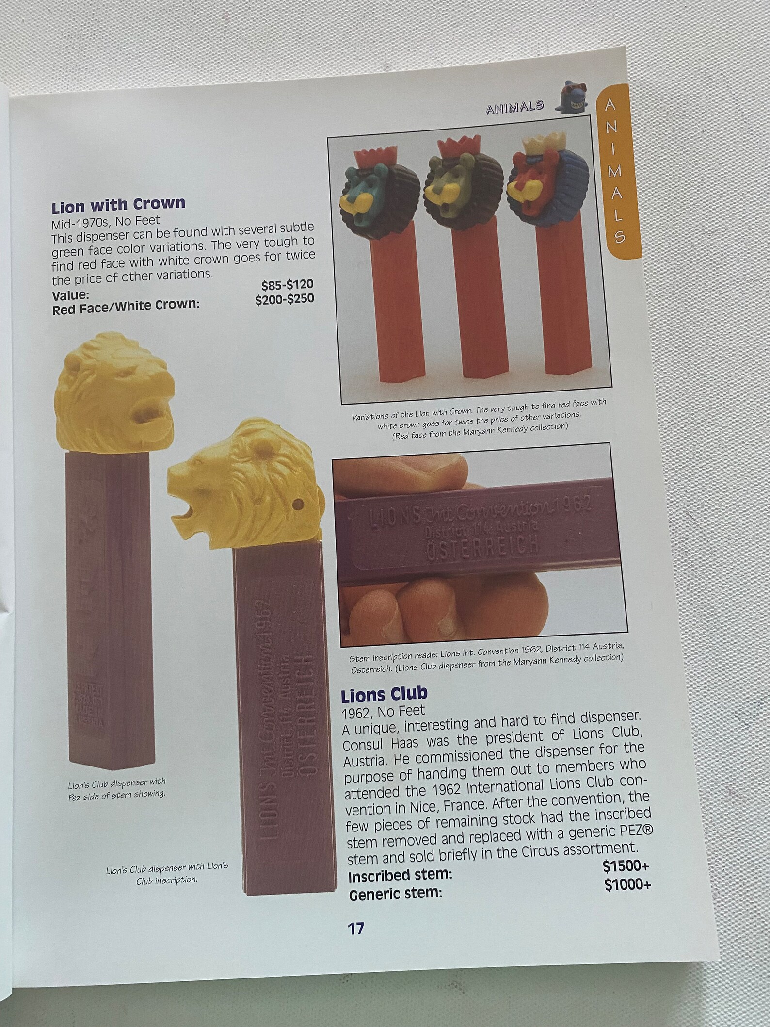 Collector’s Guide to Pez Identification & Price Guide Book, by Shawn ...