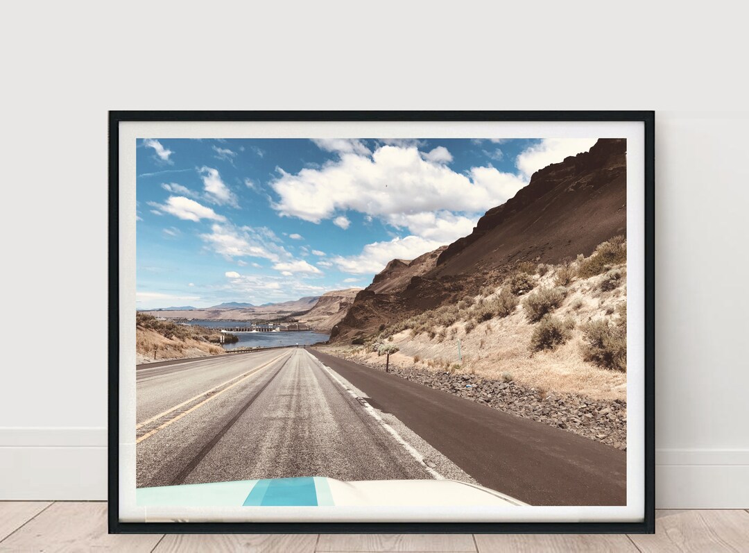 Road Printable, Road Wall Art, Washington Road, Washington State, Road ...