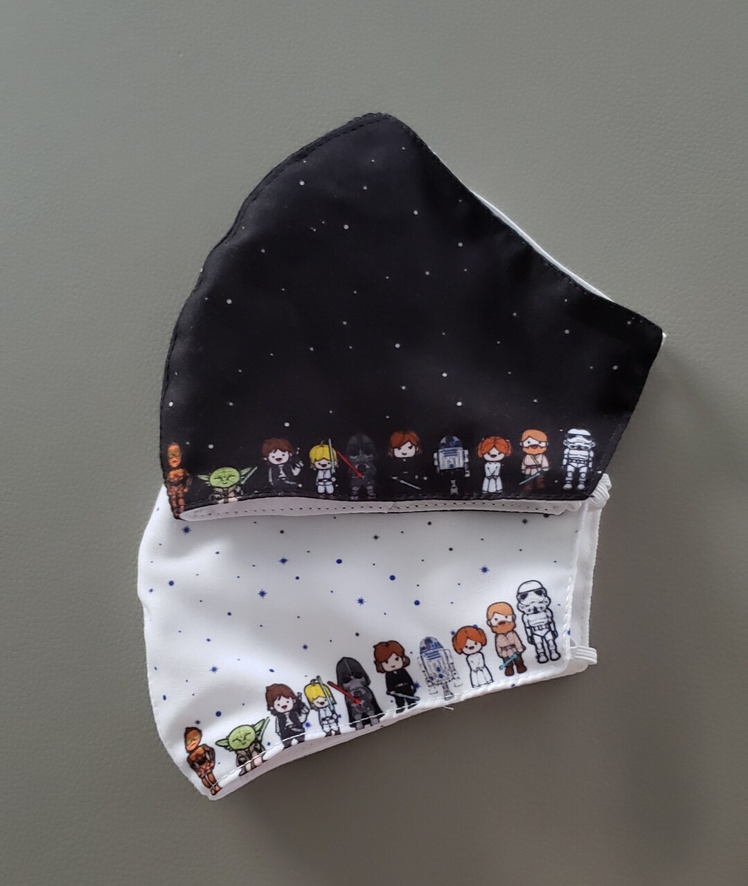 Star Wars Face Mask| Fun Design| Water-repellent| 3 Ply With Filter ...