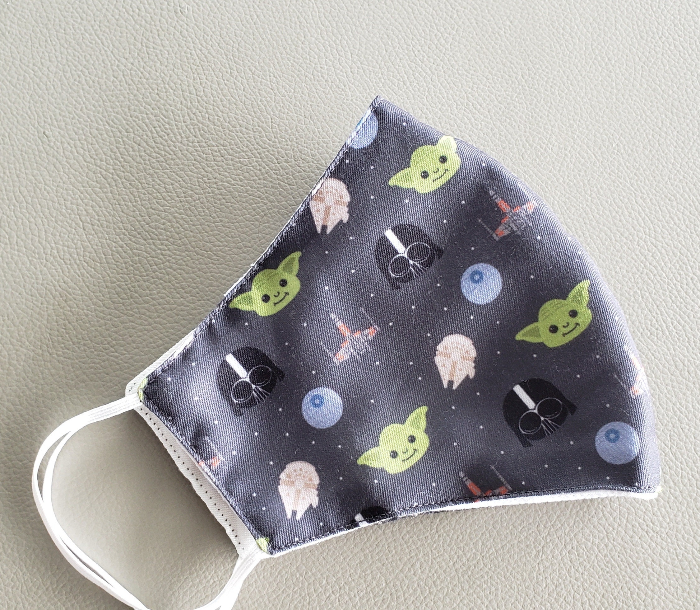 Star Wars Face Mask Stormtrooper Face Mask Baby Yoda Face | Etsy