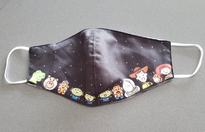 Kids' Size Toy Story Face Mask Fun Design - Etsy