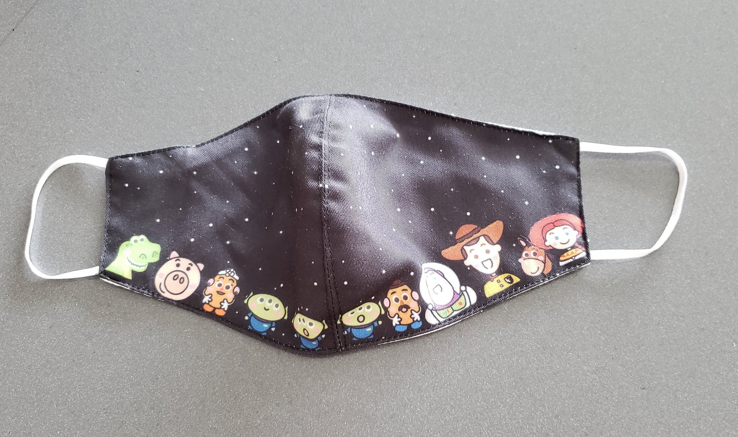 Toy Story Face Mask Fun Design Water-repellent 3 Ply With | Etsy