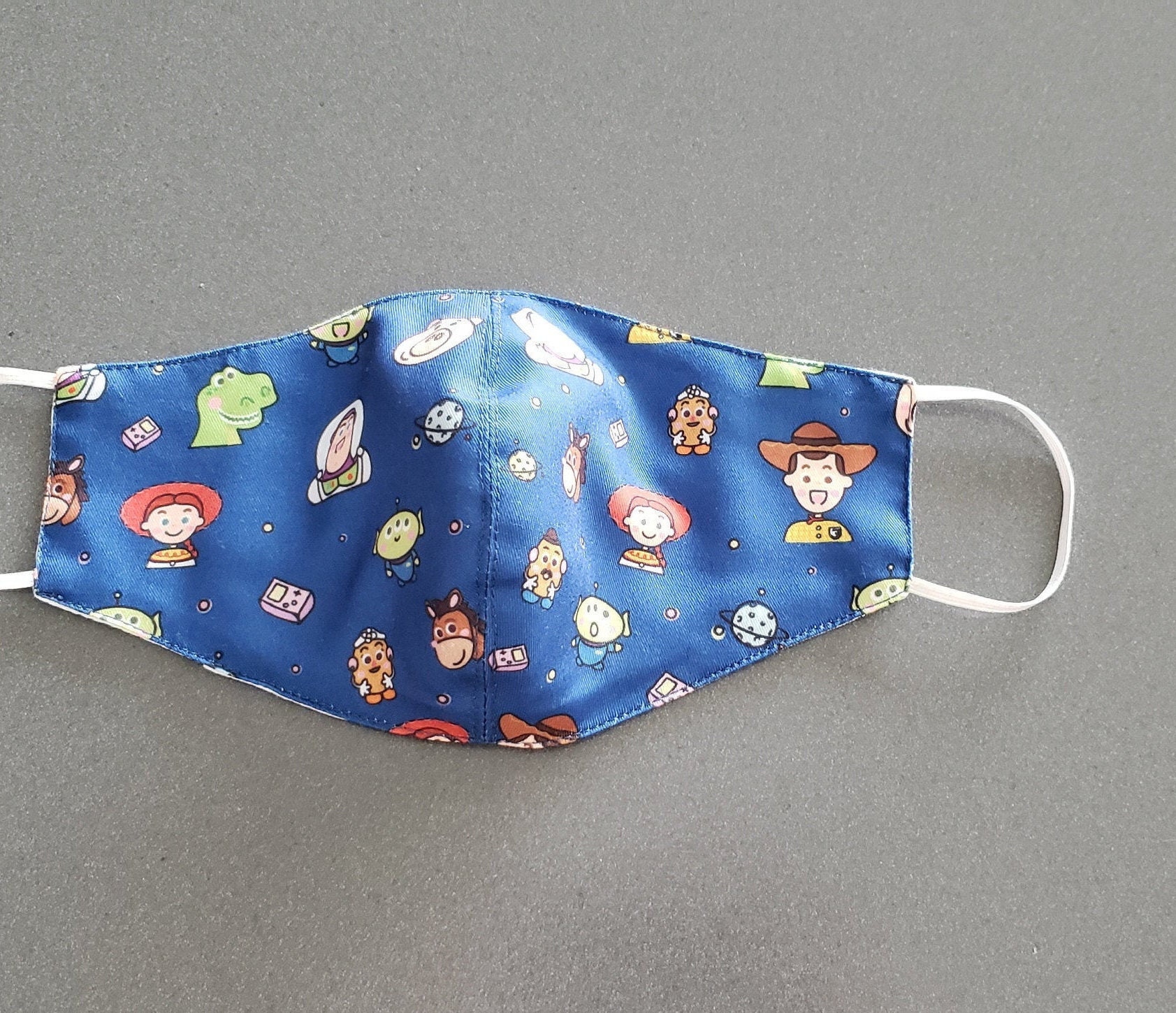 Kids' Size Toy Story Face Mask Fun Design - Etsy