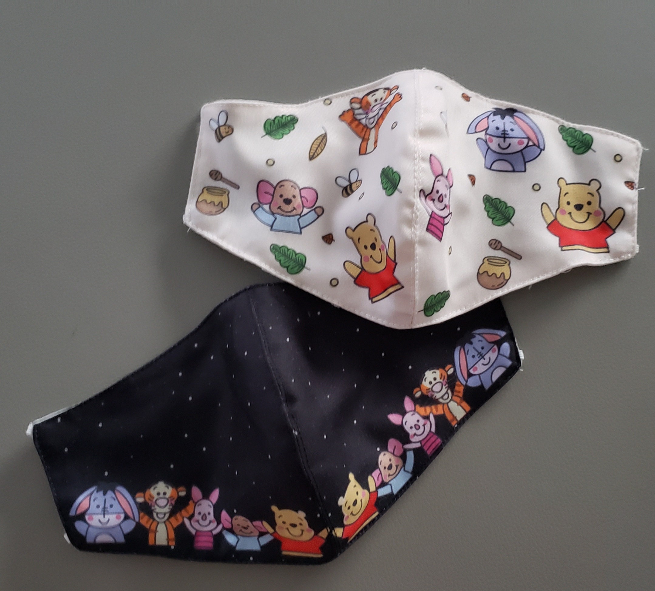 Cute Bears Face Mask Eeyore Face Mask Winnie the Pooh Face - Etsy