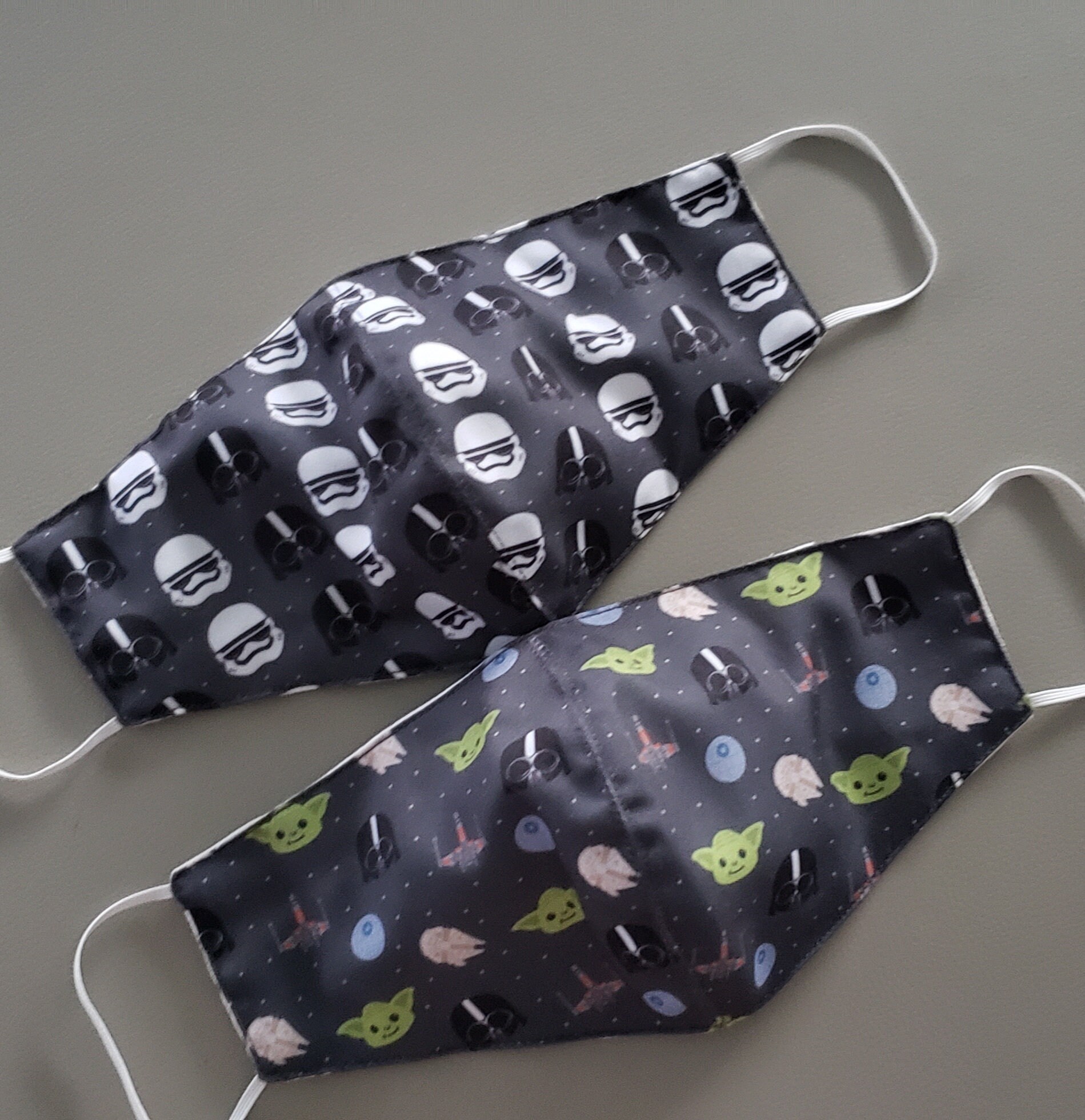 Star Wars Face Mask Stormtrooper Face Mask Baby Yoda Face | Etsy