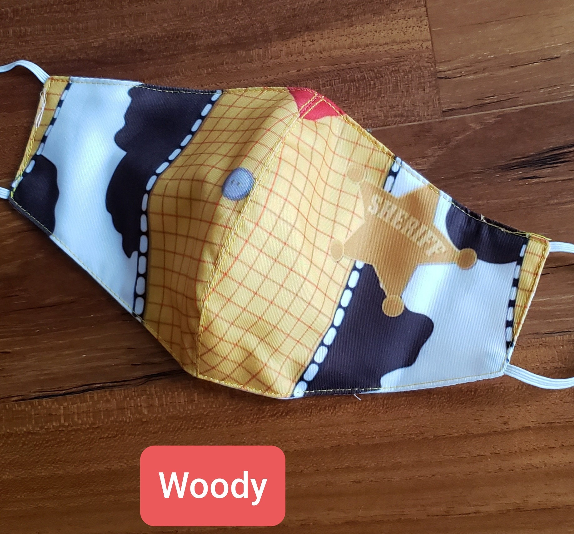 Buzz Face Mask Woody Face Mask Toy Story Face Mask Disney | Etsy