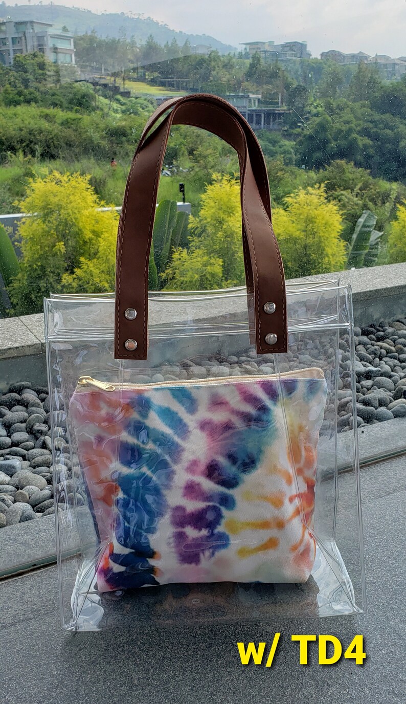 Transparent Tote Bag PVC Clear Shopping Bag Stadium Bag - Etsy