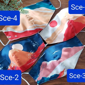 Bundle of 4/ 6/ 8 Face Masks, Perfect for Gift Water-repellent 3 Ply ...