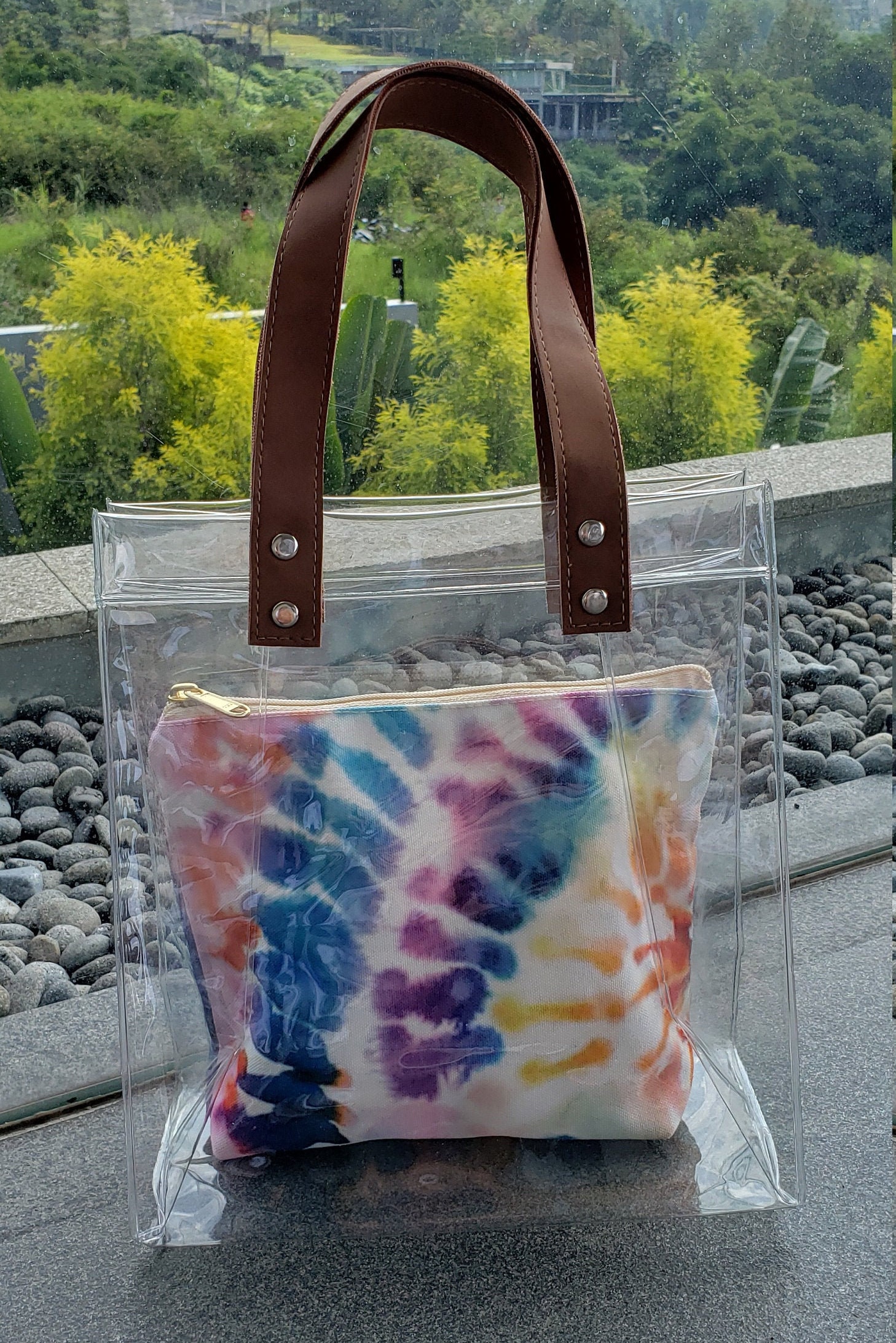 Transparent Party Favor Tote Bag PVC Clear Bag Stadium Bag - Etsy